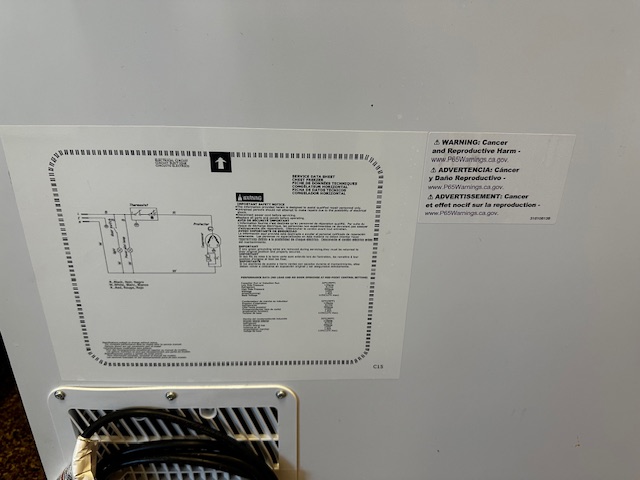 AA01540017 Chest Freezer_Electrical – Southwest Labs